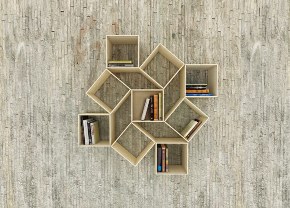 Make Heaven At Home With These Modern Book Rack Designs - Baggout