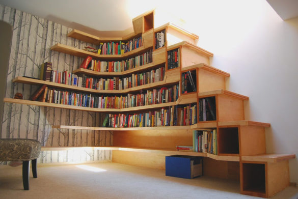 Make Heaven At Home With These Modern Book Rack Designs - Baggout
