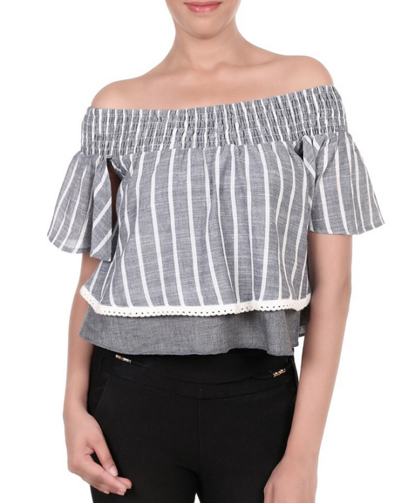 Top 30 types of off-shoulder tops that you would love - Baggout