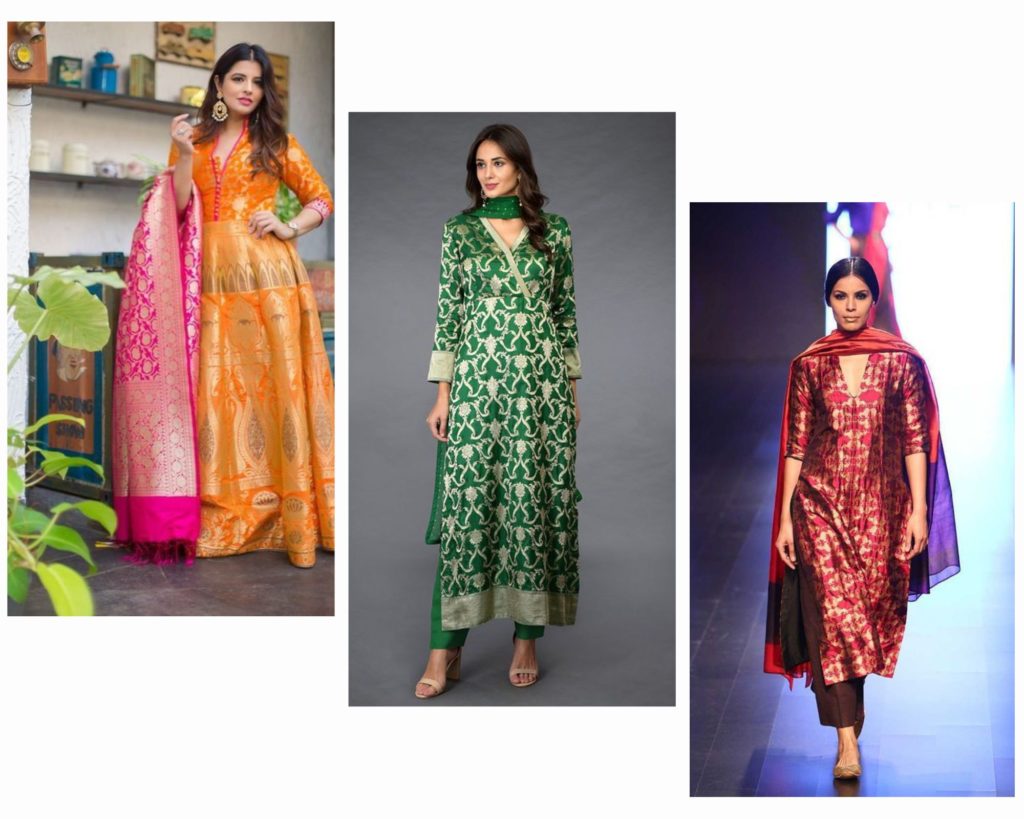 Types of Banarasi suit neck designs you should try - Baggout