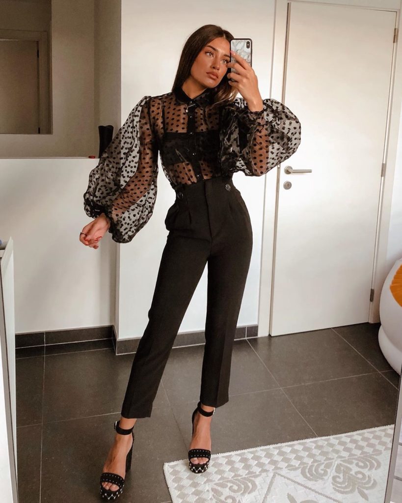 ORGANZA TOP STYLES TO GLAM UP YOUR LOOK! - Baggout