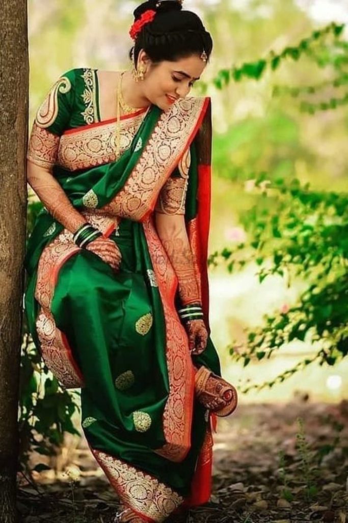 MAHARASHTRIAN SAREE TYPES FOR YOUR TRADITIONAL LOOK! - Baggout