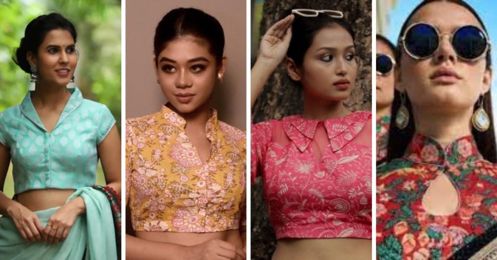 COLLAR BLOUSE DESIGNS FOR YOUR ETHNIC WARDROBE! - Baggout