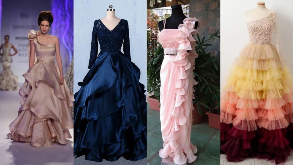 Ruffle Gown Designs: Unveiling the Latest Fashion Trend - Baggout