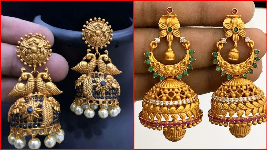 Traditional Jhumka Designs in Gold: The Timeless Elegance - Baggout